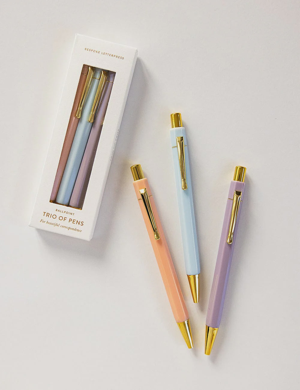 Pastel Trio of Pens – Fossick & Co