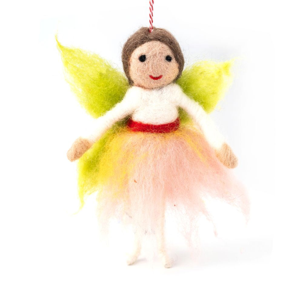 Fairy Frida Felt Hanging Christmas Decoration – Fossick & Co